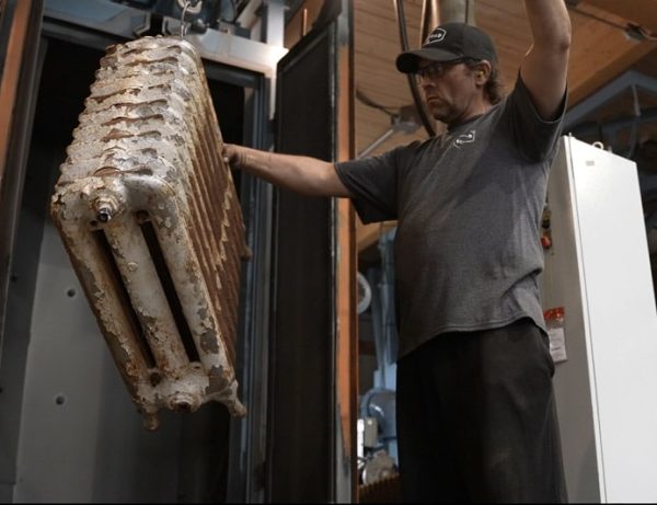 Cast Iron Radiator Restoration Service for the homeowner | ECORAD